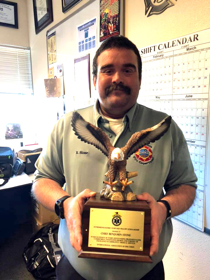 LAFD EMS Division Chief Ben Stone Honored By International Association ...
