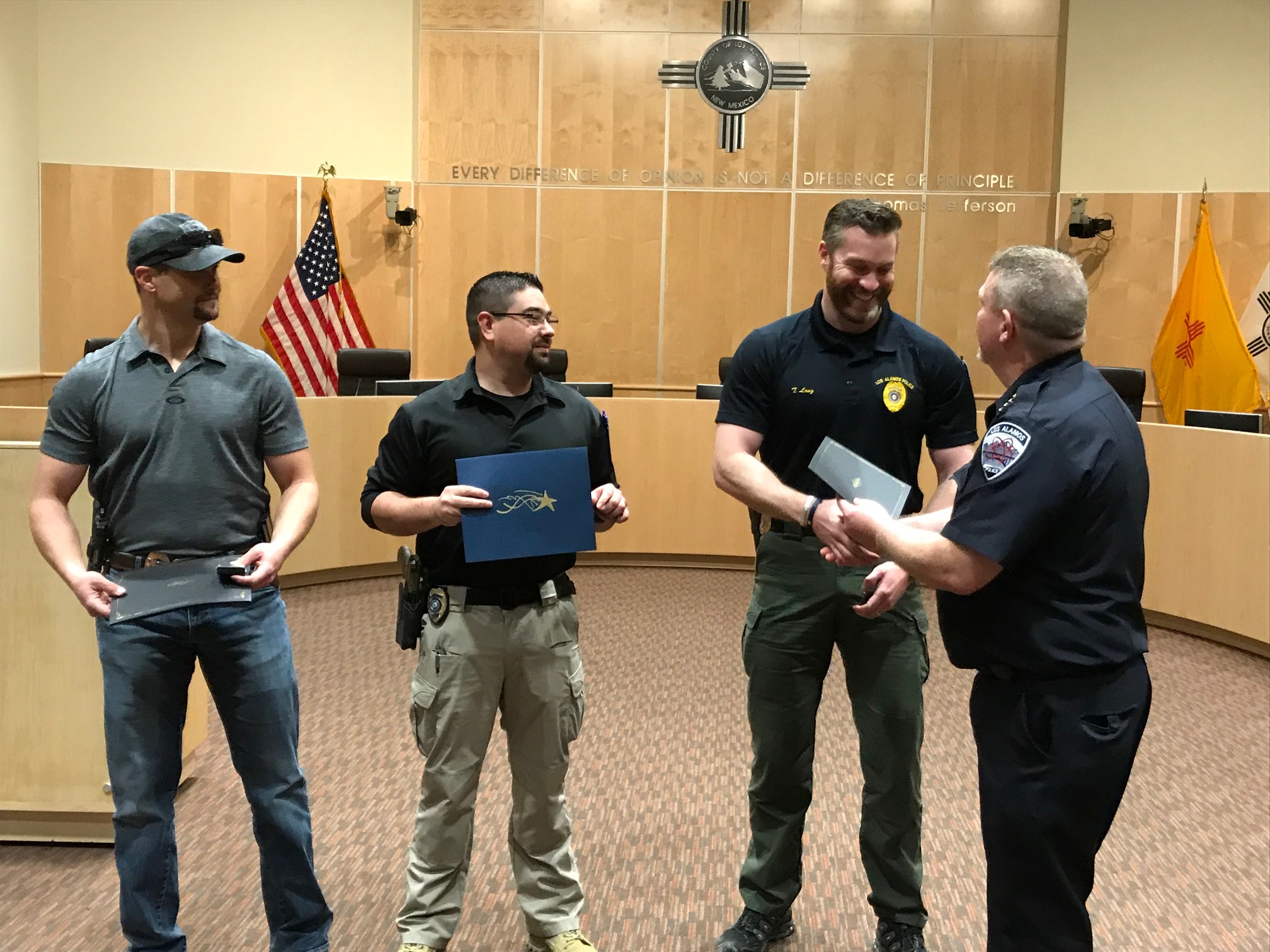 LAPD Officers Receive Awards During Training Day – Los Alamos Reporter