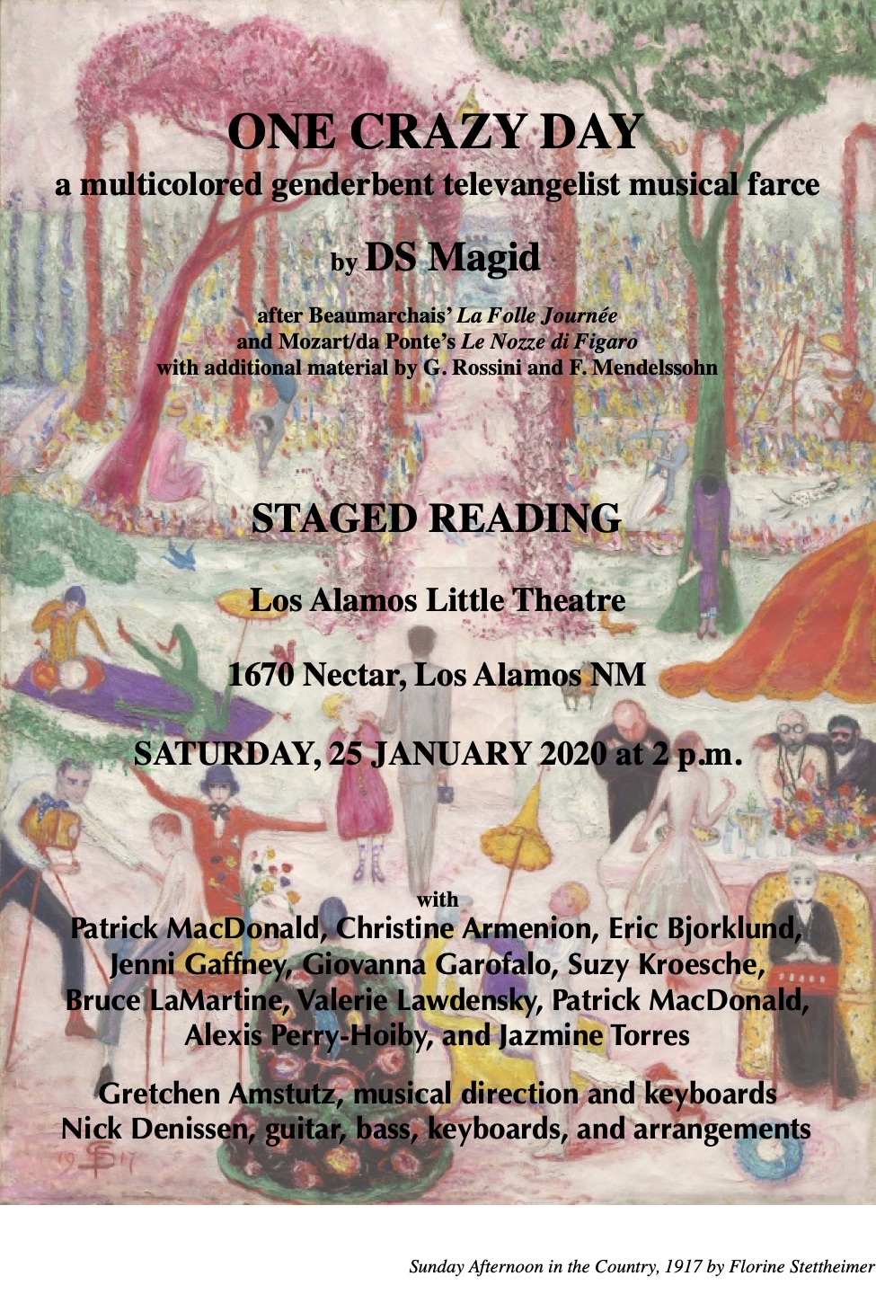 Staged Reading Of New Musical Is Essential To Playwright’s Process ...