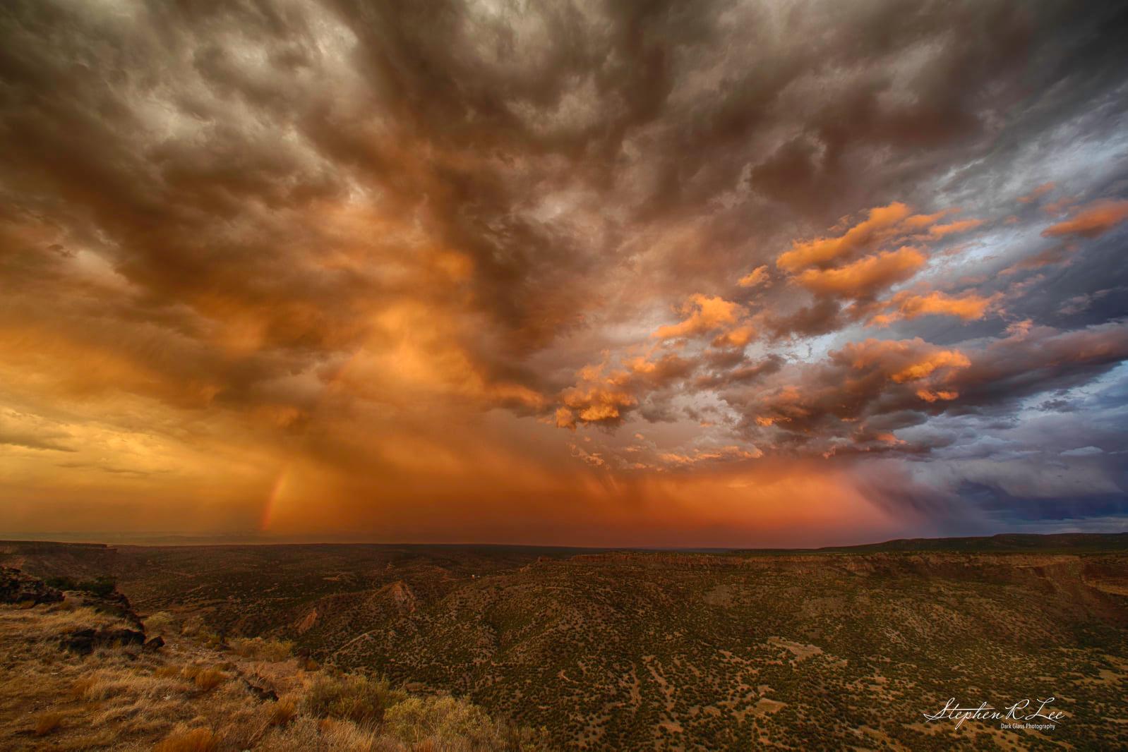 Sunset Scene From Overlook Park – Los Alamos Reporter