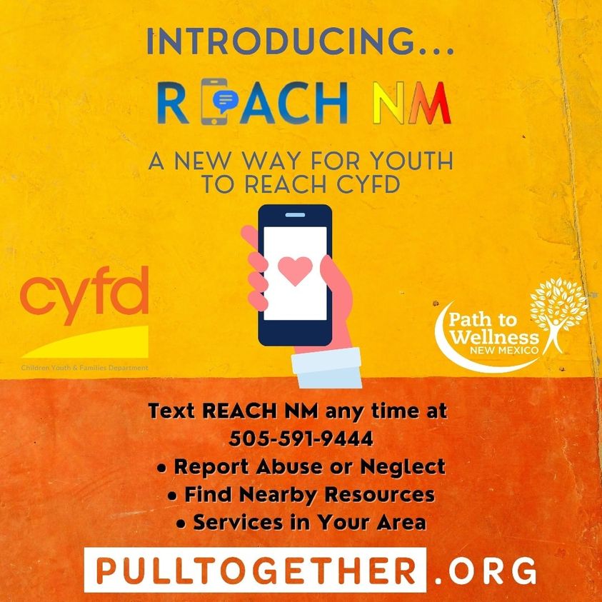 CYFD Launches Text-Based Reporting Service For All New Mexico Youth ...
