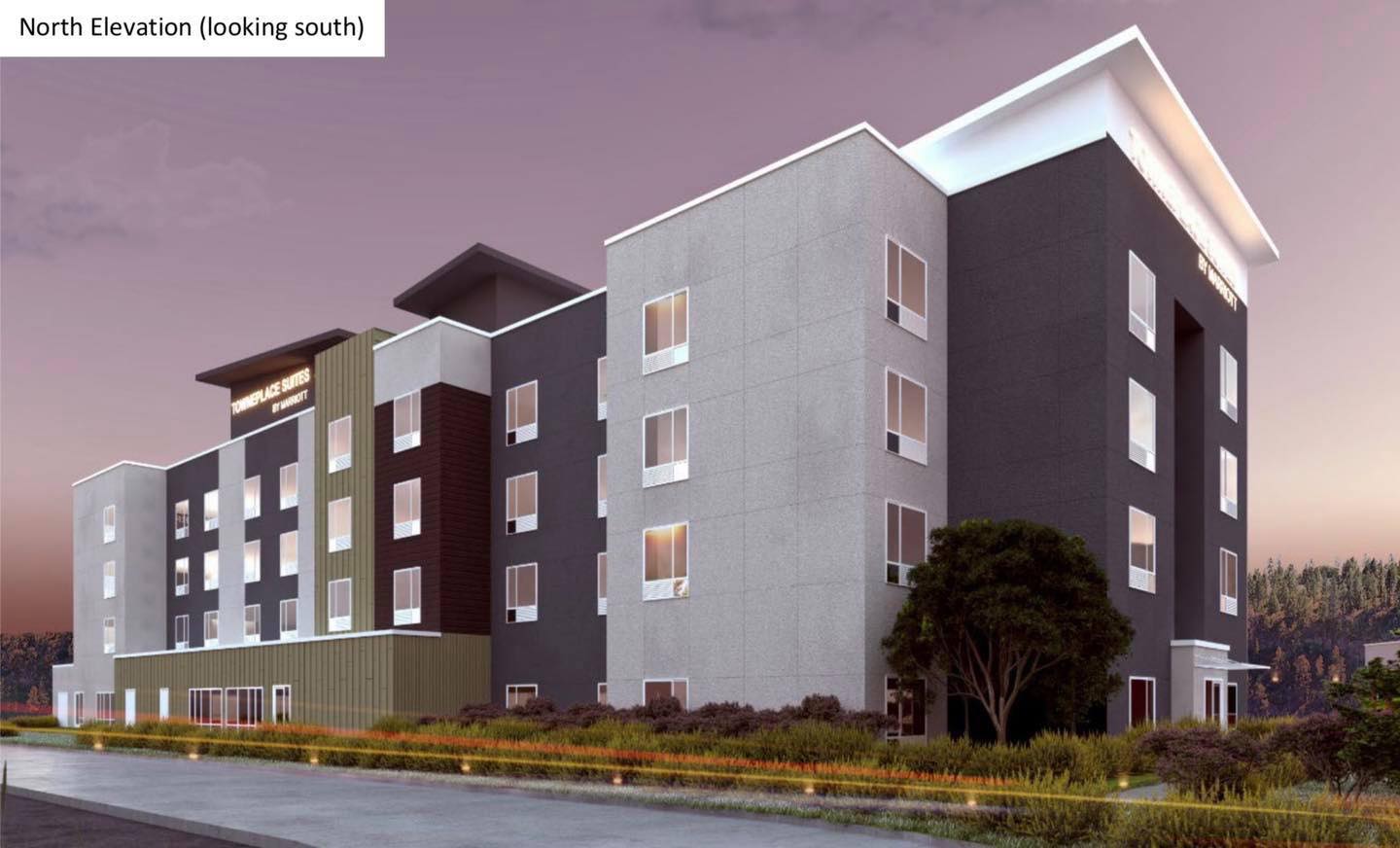 Site Plan For Future Marriott Project On Planning & Zoning Commission ...