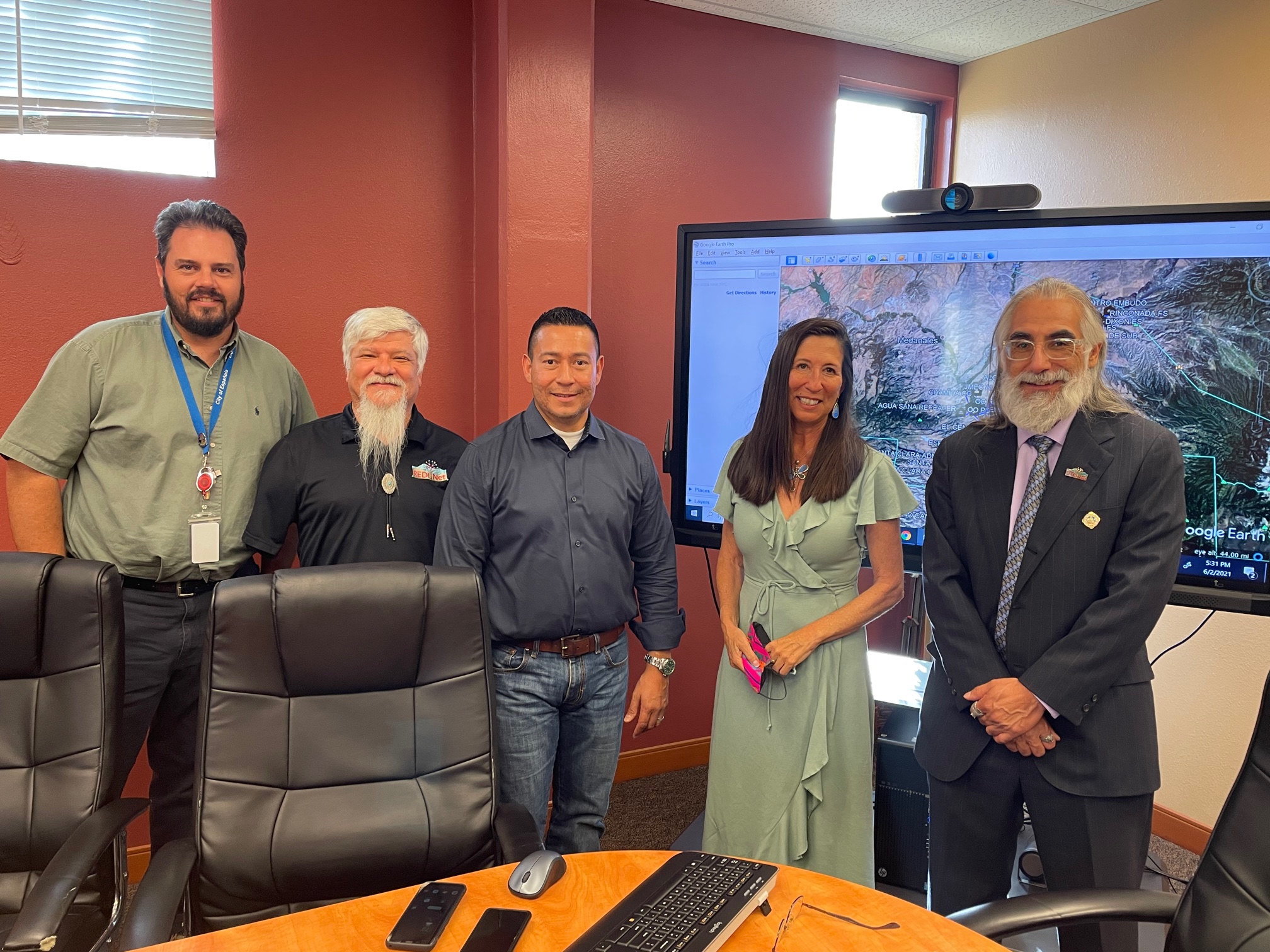 Rep. Teresa Leger Fernandez Meets With City Of Espanola Officials ...