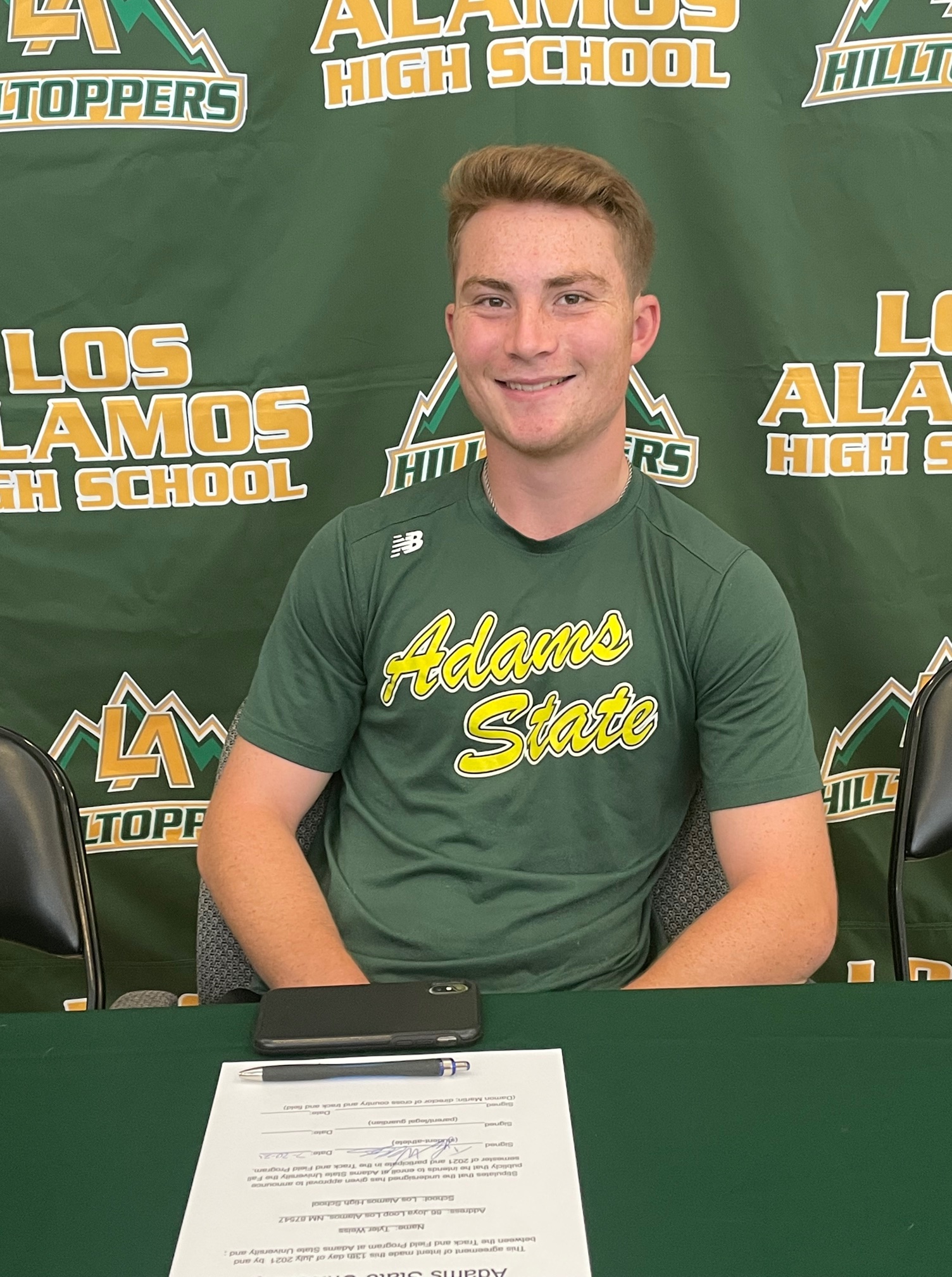 Tyler Weiss Signs Letter Of Intent To Run Track For Adams State ...
