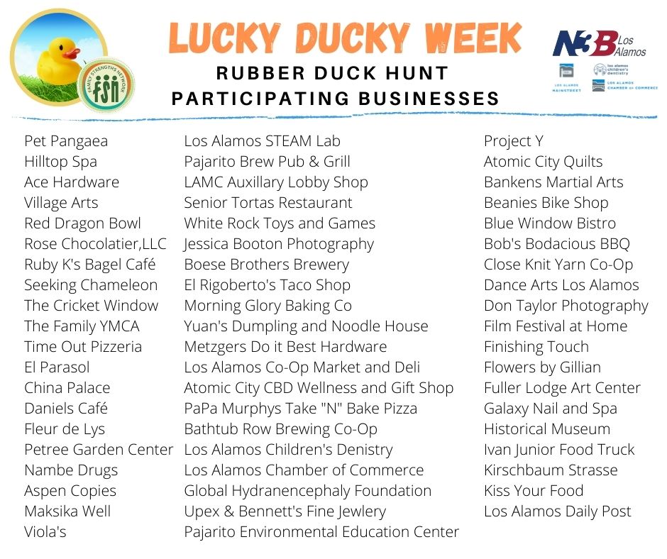 Family Strengths Network Releases Names Of Businesses Joining In Lucky ...