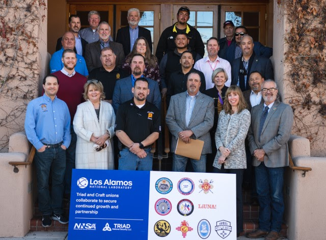Twelve Labor Unions And Triad National Security Sign Collective ...