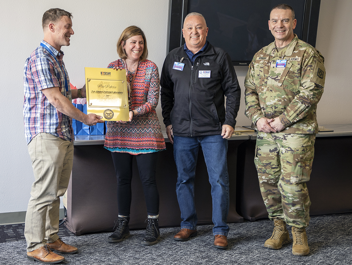 LANL, Triad Recognized By Department Of Defense For Support Of National ...