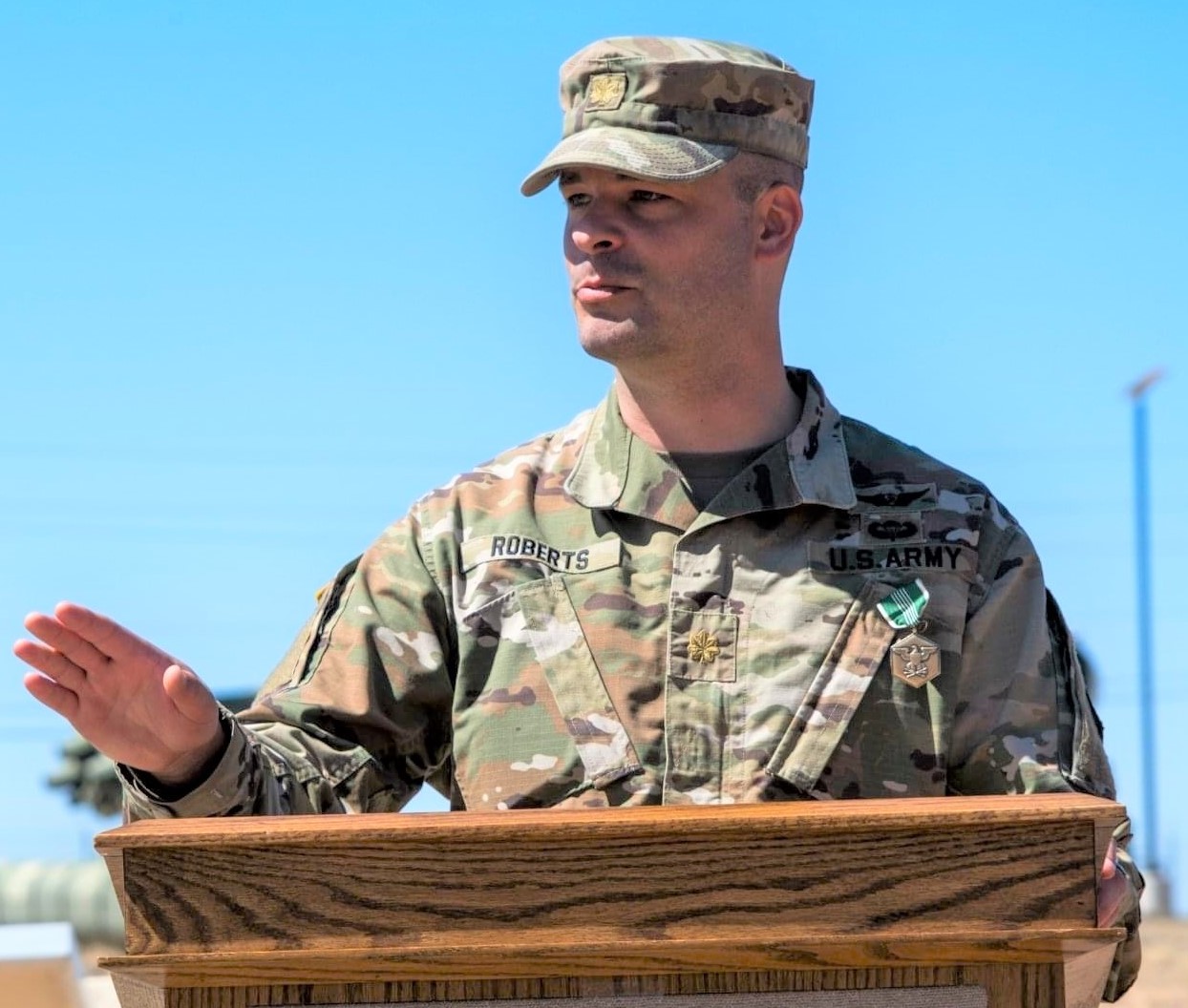 Major Daniel Roberts Moves To New National Guard Assignment With 111th ...