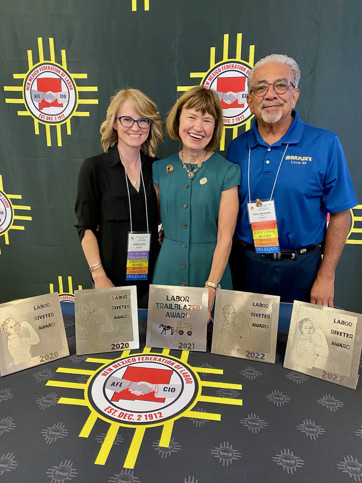 State Rep. Christine Chandler Receives NM AFL-CIO Labor Riveter ...