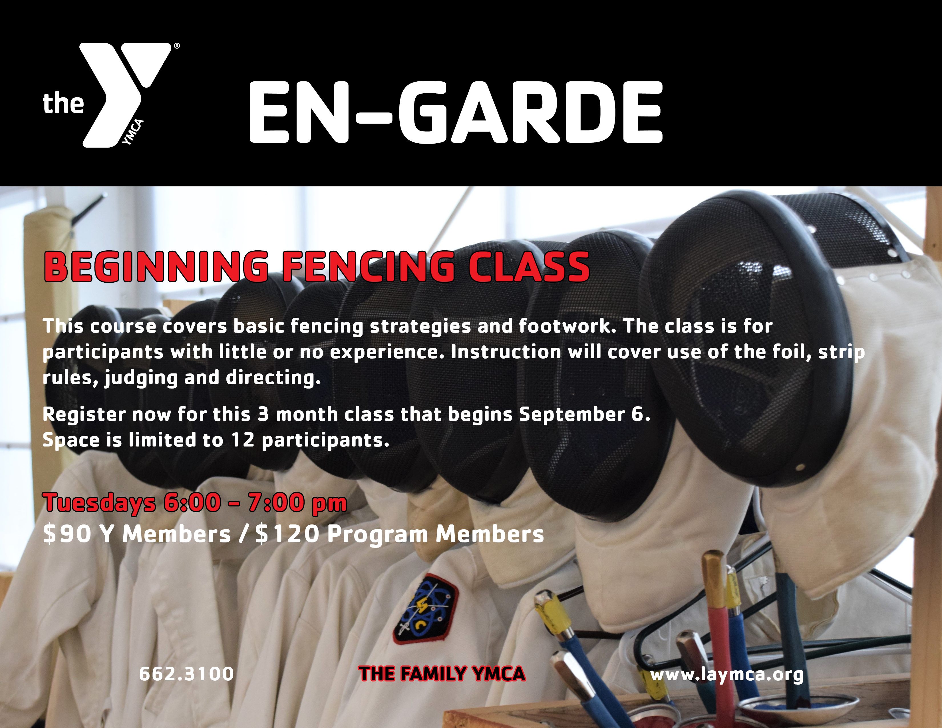 Three-Month YMCA Beginning Fencing Class Starts Sept. 5 – Los Alamos ...