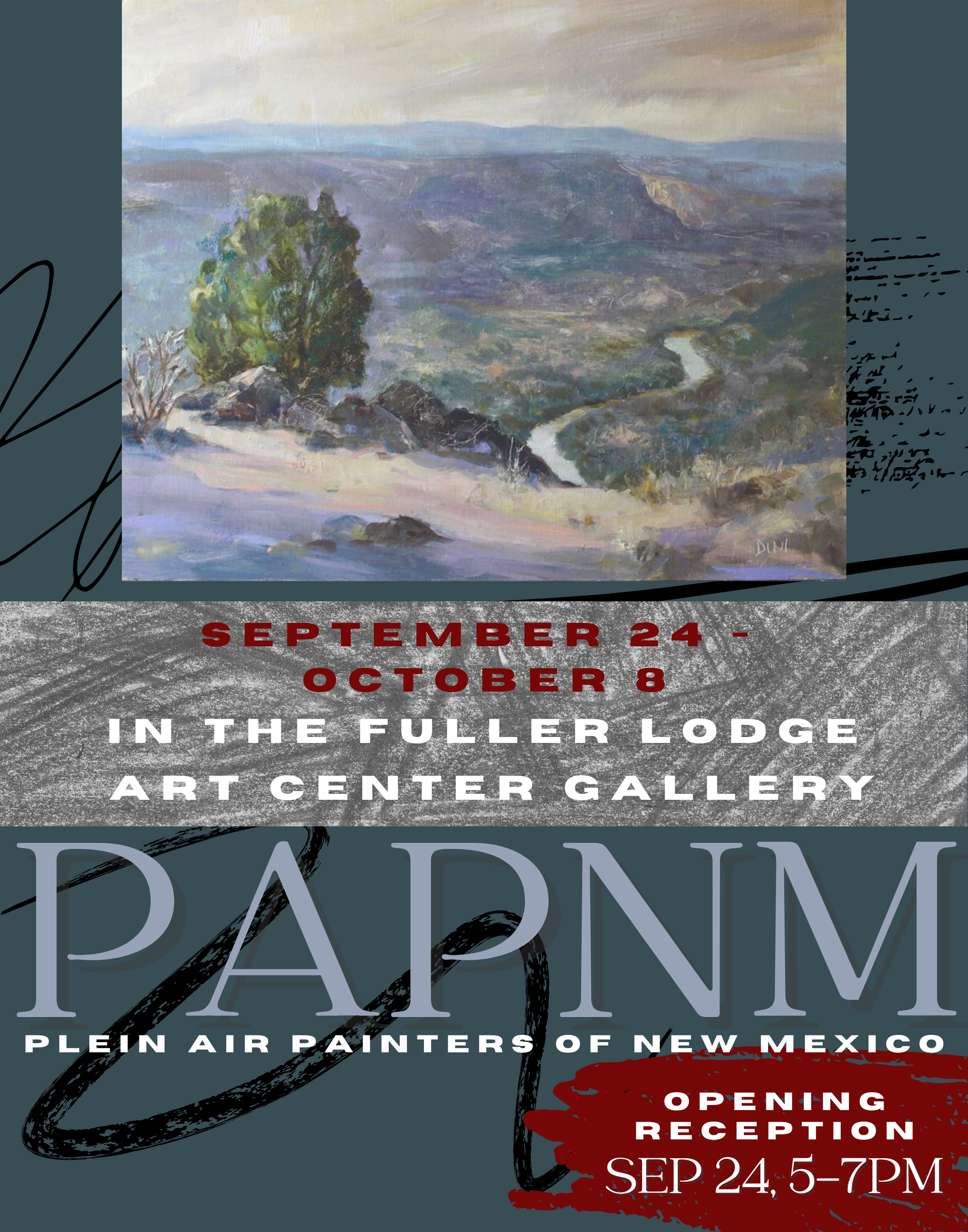 Fuller Lodge Art Center Hosts Plein Air Painters Of New Mexico From ...
