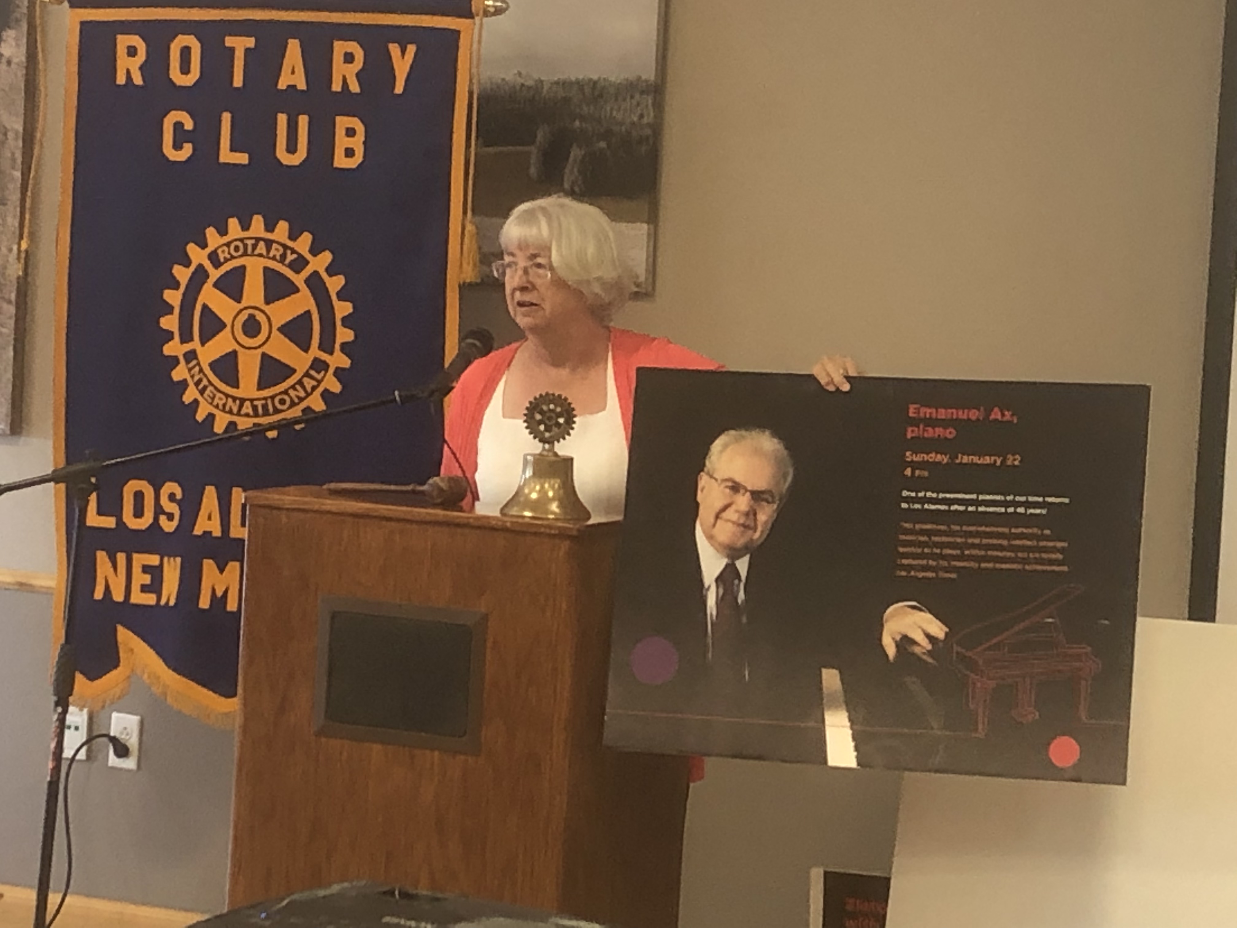 Los Alamos Concert Association’s Ann McLaughlin Addresses Rotary Club ...
