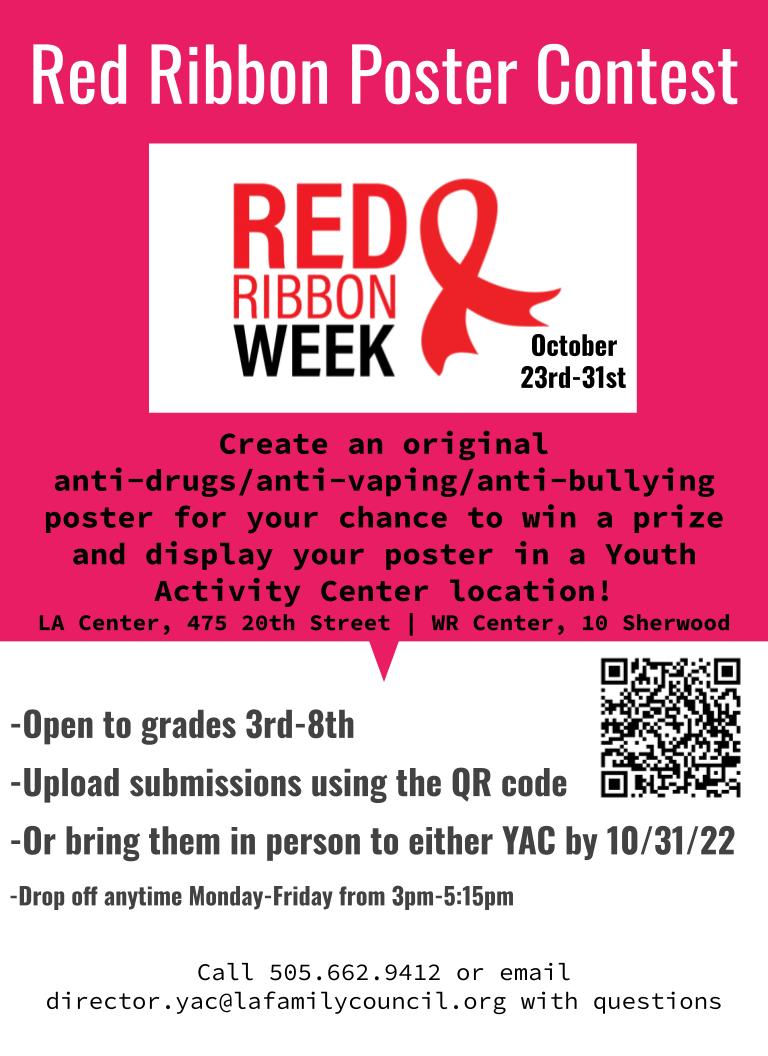 Los Alamos Family Council Hosts Red Ribbon Poster Contest – Los Alamos ...