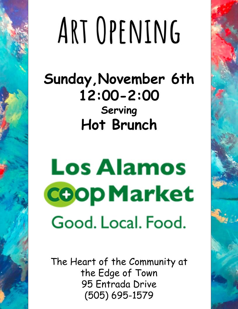 Los Alamos Co-Operative Market Hosts Art Opening Sunday At Noon – Los ...
