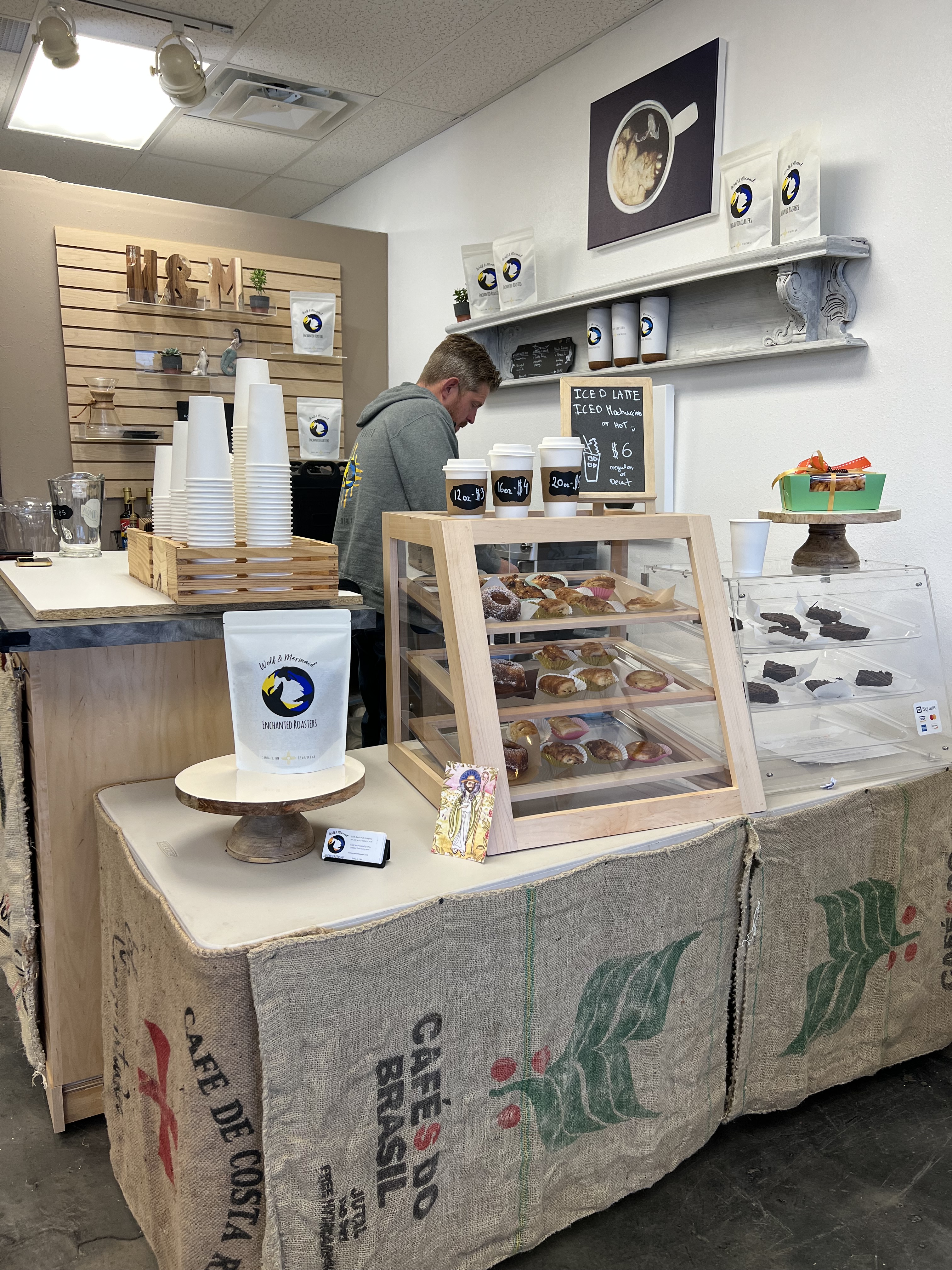 Wolf & Mermaid Enchanted Roasters Opened At 7 A.M. Saturday At 181 ...