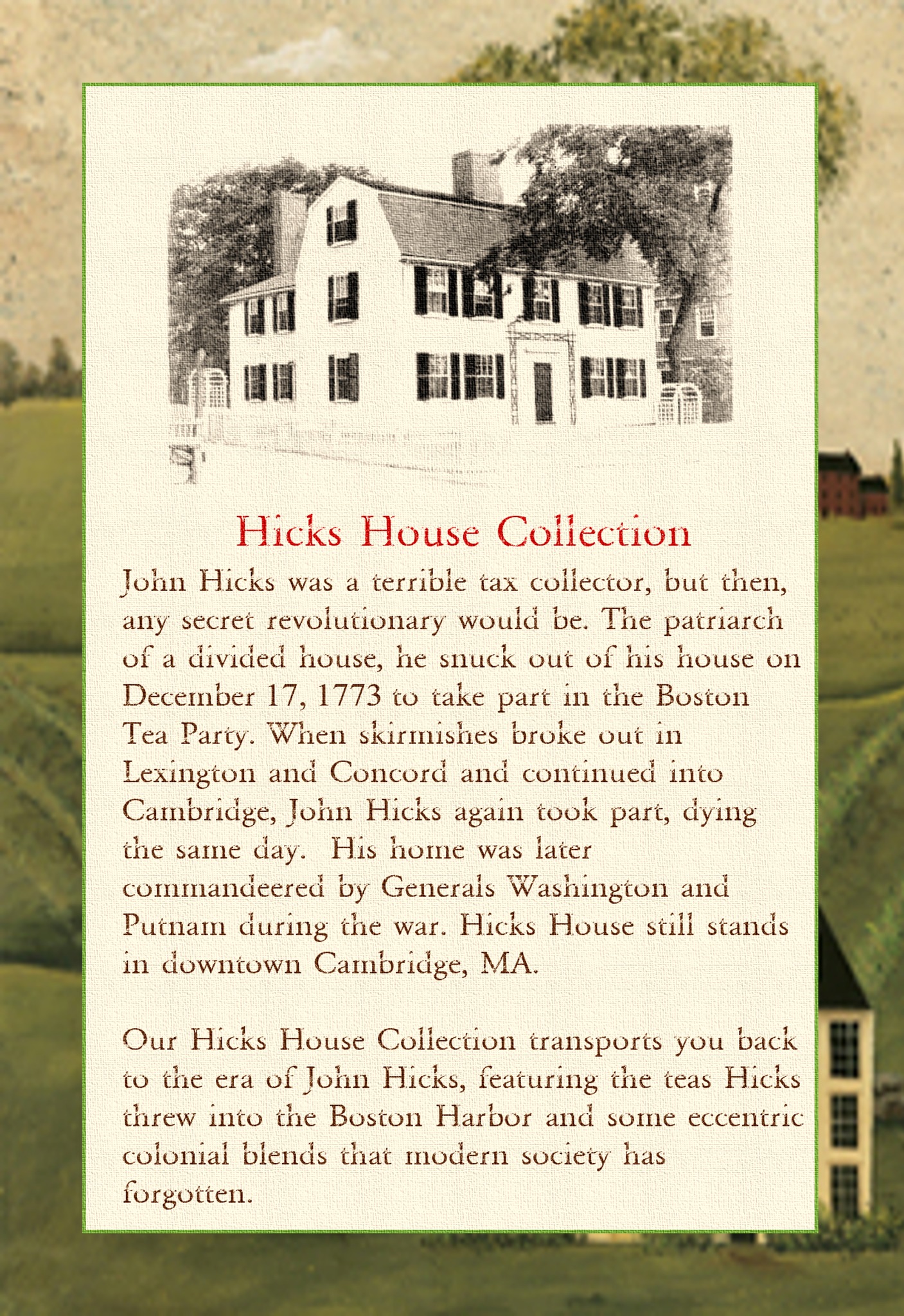 Sirphey Offers Unique Colonial Tea Collection – Los Alamos Reporter