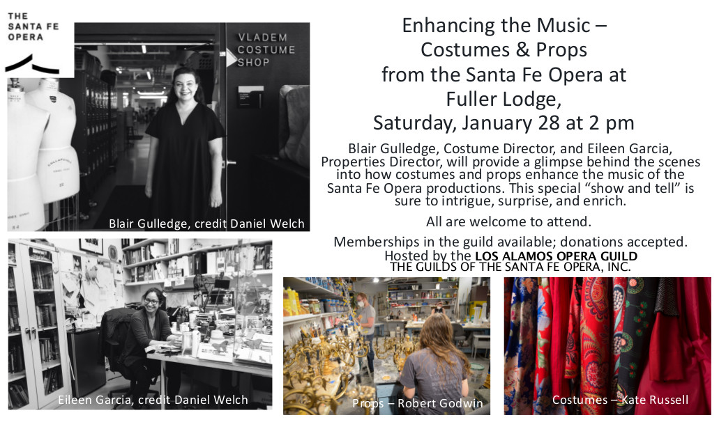 Enhancing The Music – Costumes & Props From The Santa Fe Opera At ...