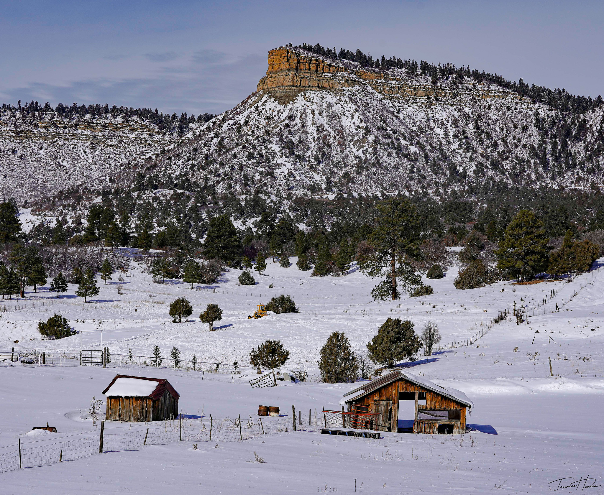 Winter Ranch Scene Near Chama – Los Alamos Reporter