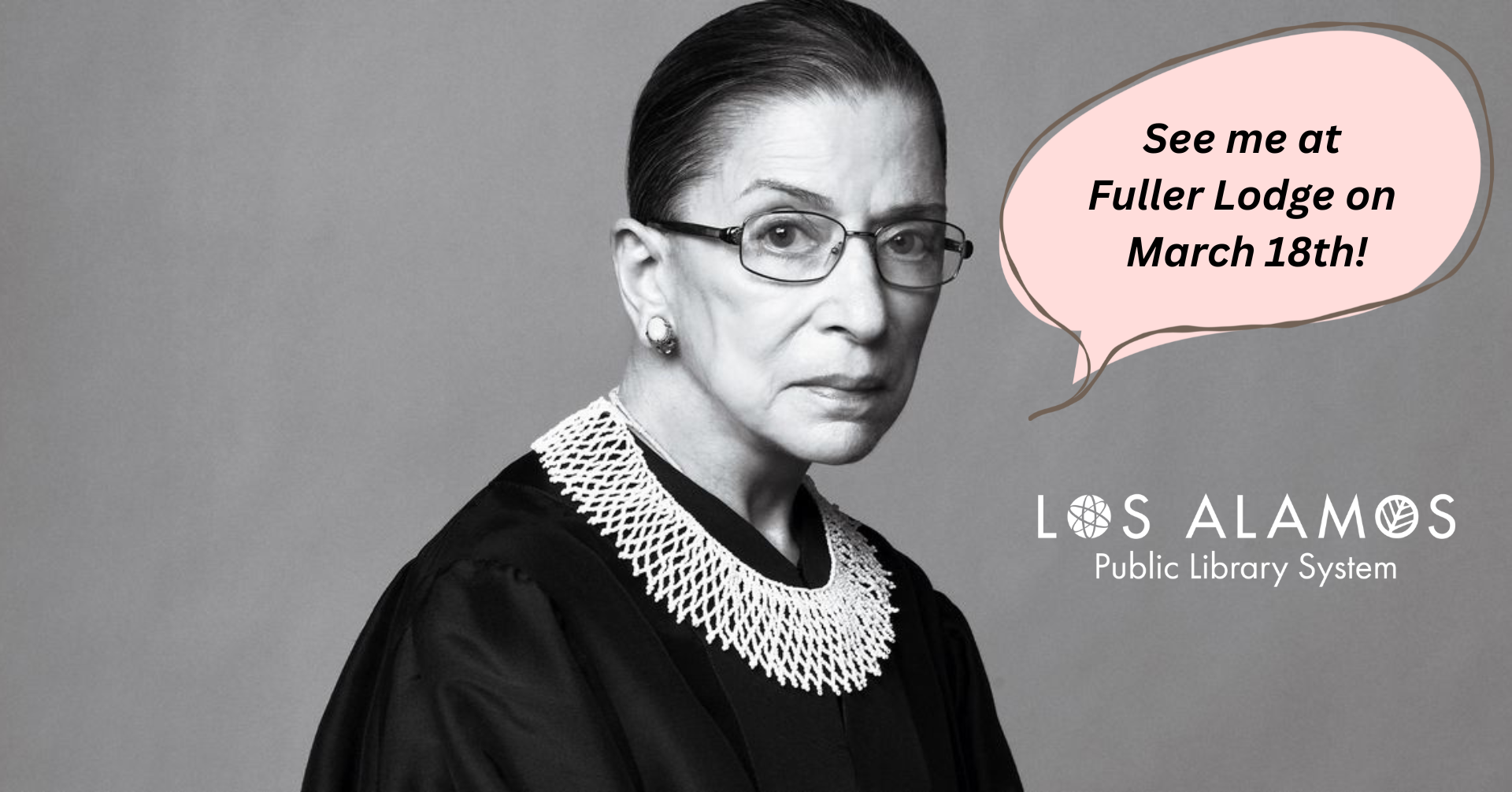Library Presents Living-History Portrayal Of Ruth Bader Ginsburg Mar ...