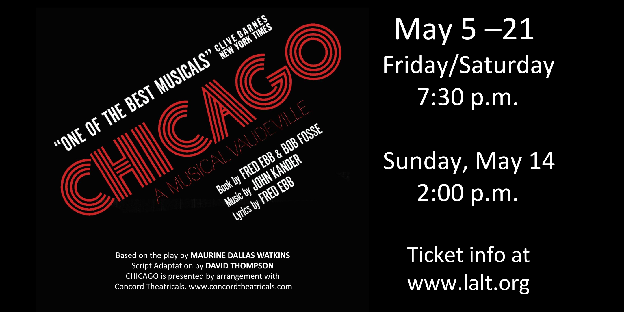 Los Alamos Little Theater To Present ‘Chicago: A Musical Vaudeville ...