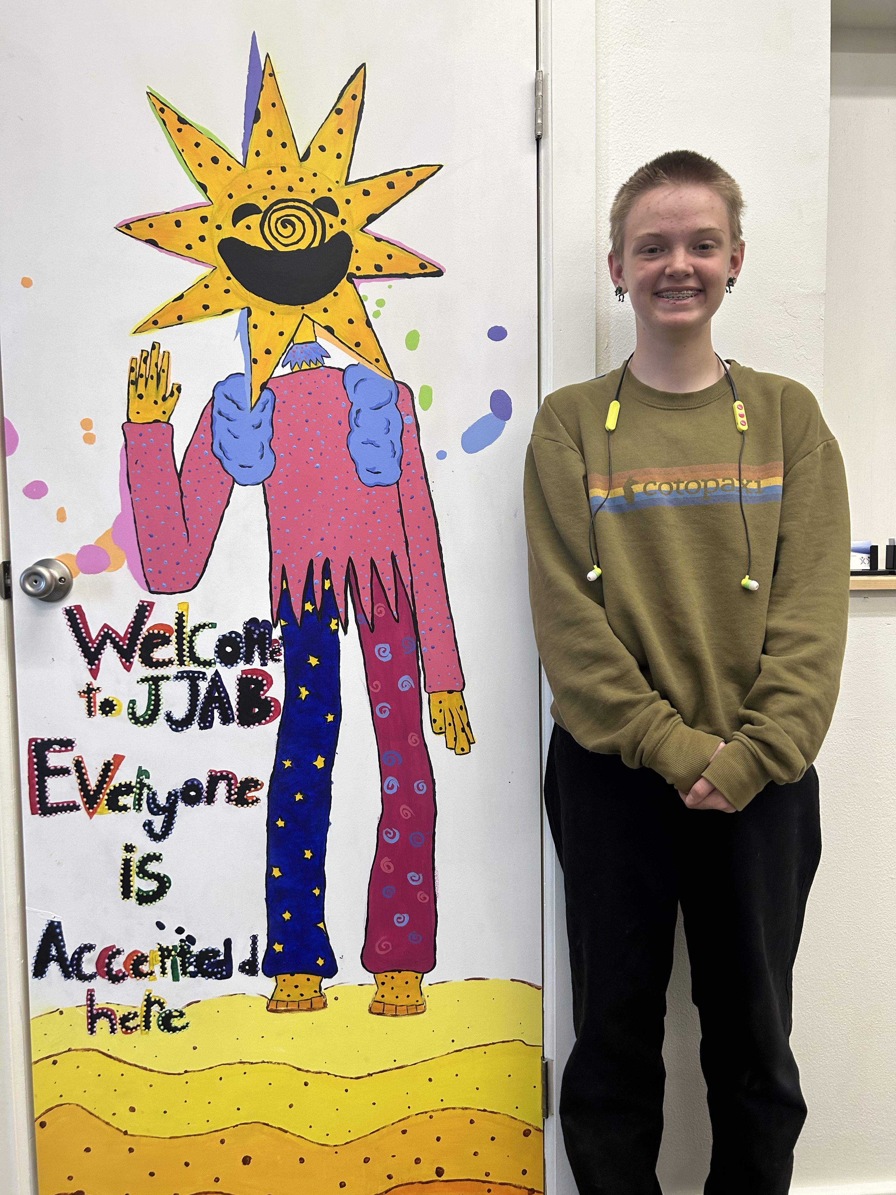 Middle School Artist Alfred Bolin-Ryan Creates Art Project For Los ...