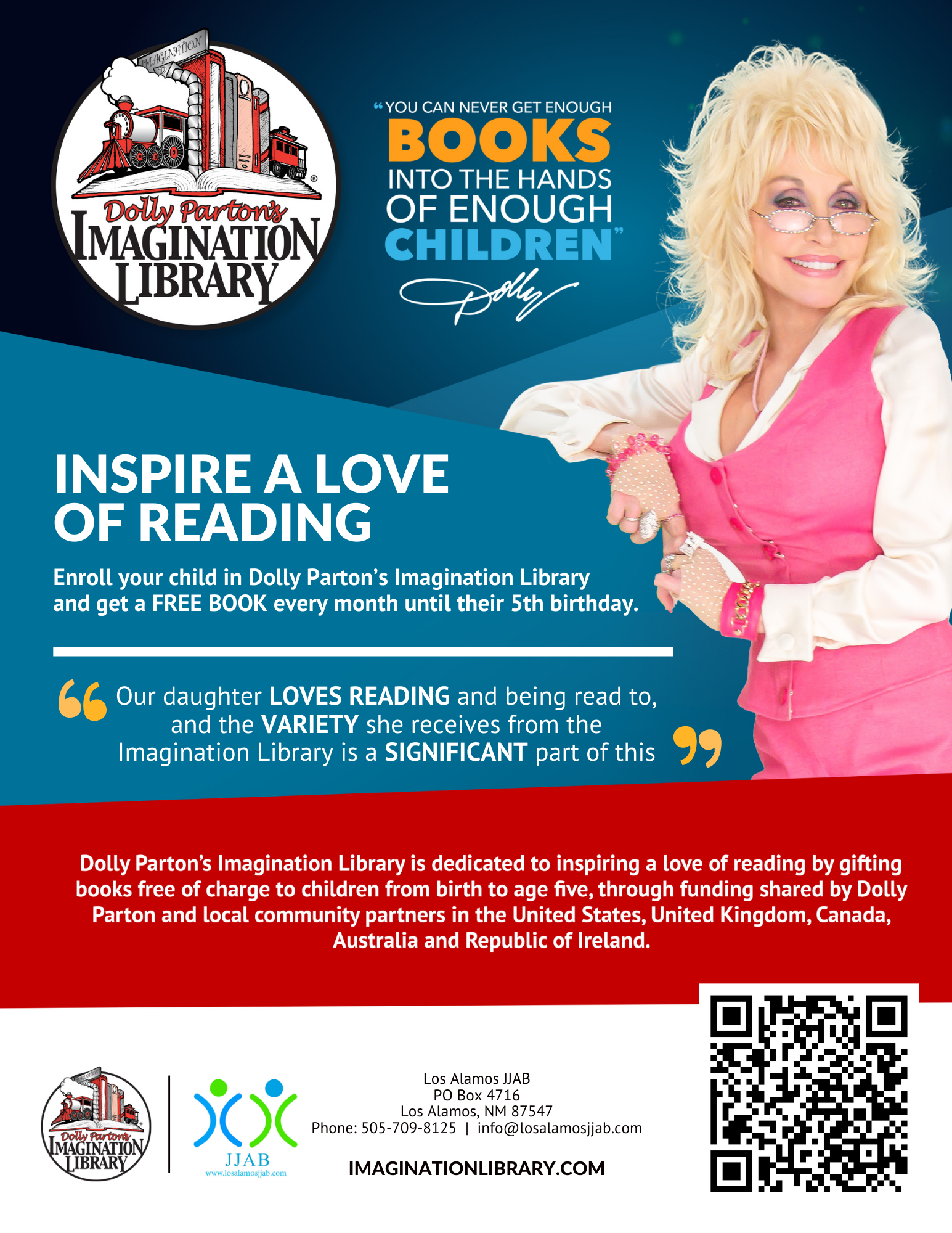 Dolly Parton’s Imagination Library Offers Free Books For Children From ...