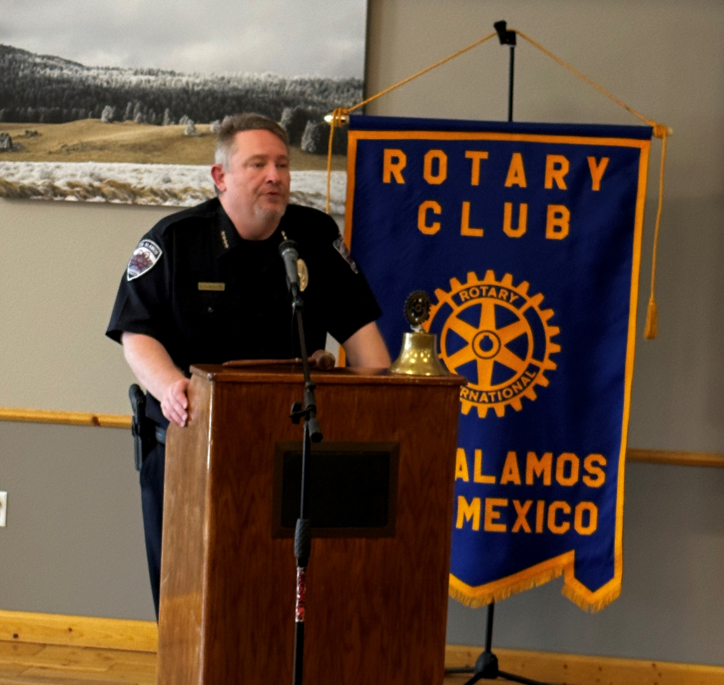 LAPD Chief Dino Sgambellone Speaks To Local Rotarians About Fentanyl ...