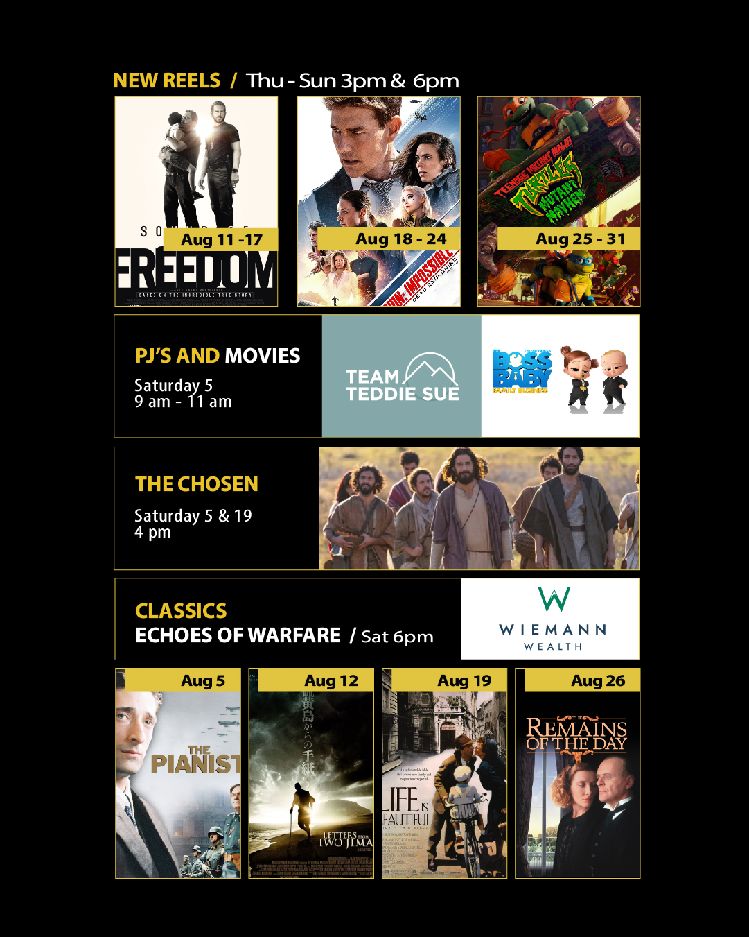 SALA Updates Movie Lineup And Membership Benefits – Los Alamos Reporter