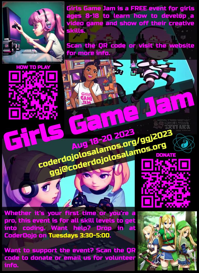 Calling All Girls For Hybrid Girls Game Jam Set For Aug. 18-20 In Los ...