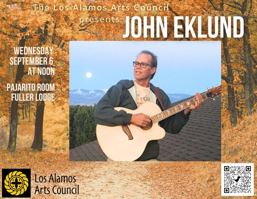 Free Lunchtime Concert Wednesday At Fuller Lodge Features John Eklund ...