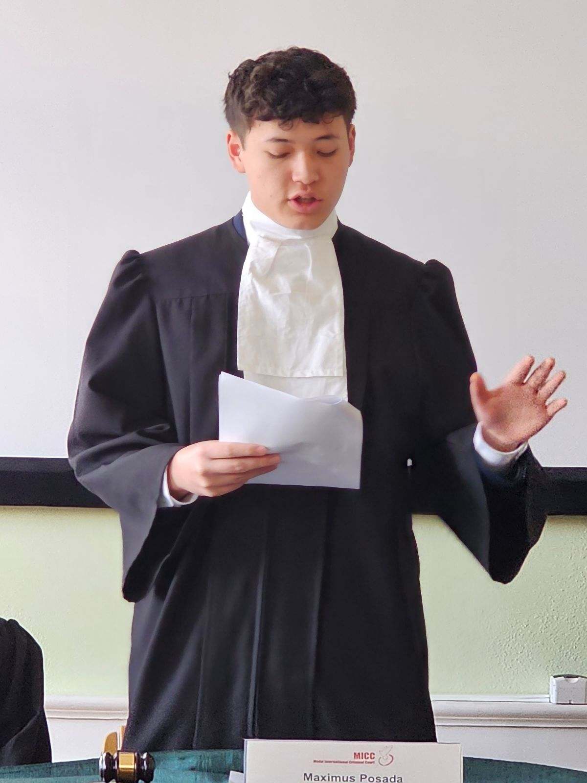 Los Alamos High School Students Luke Favorite And Maximus Posada Attend ...