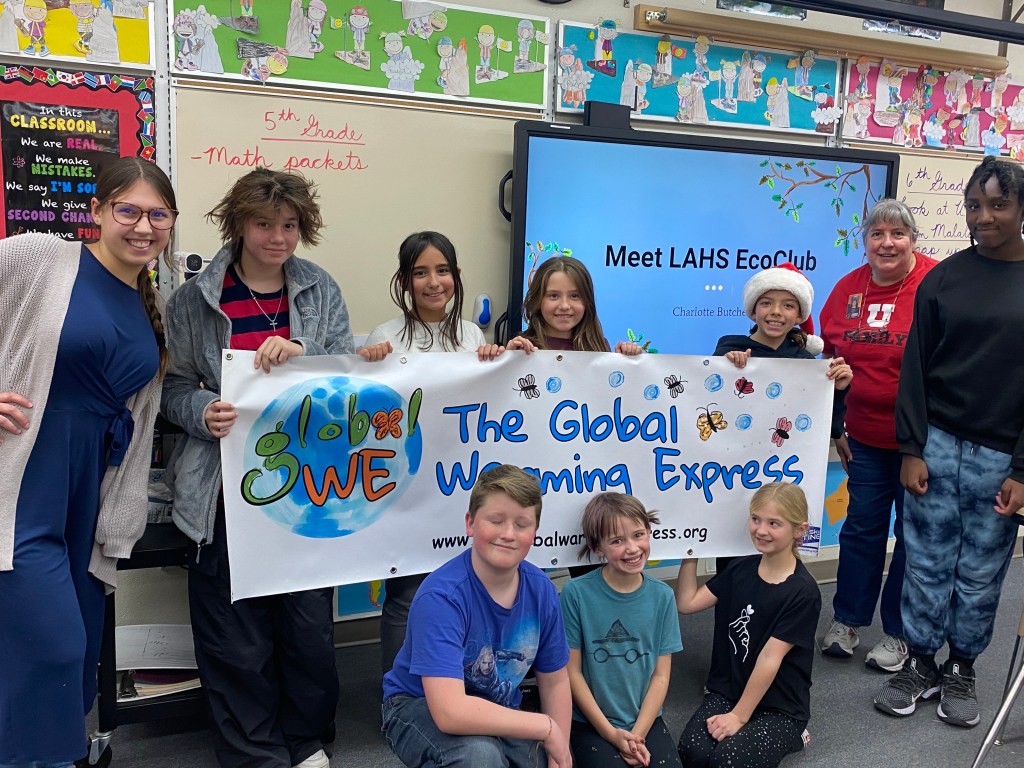 LAHS Eco Club Co-President Charlotte Butcher Meets With Chamisa ...
