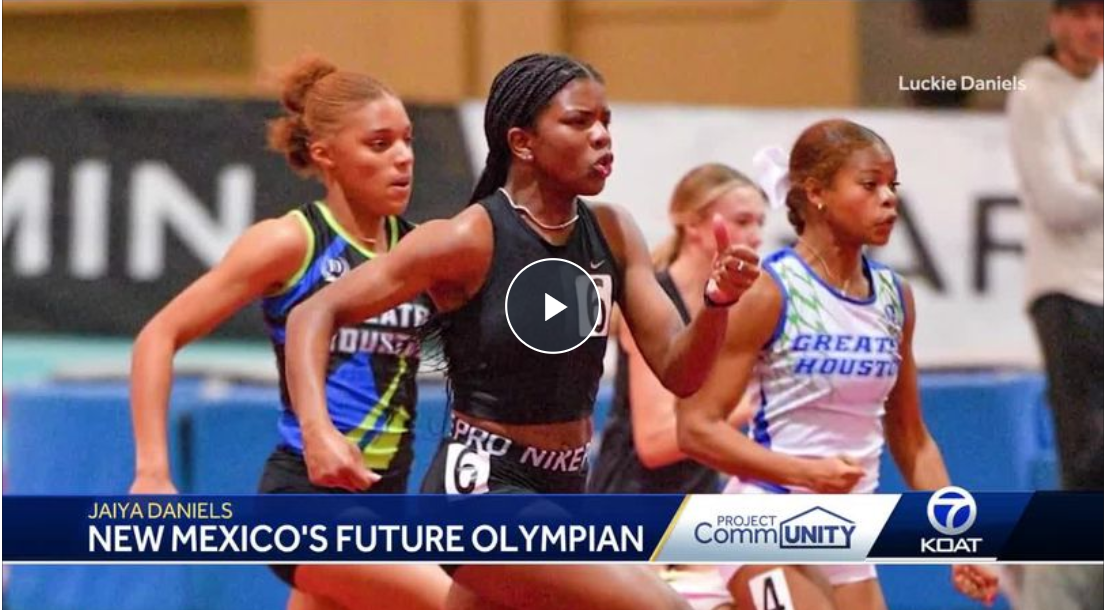 LAHS Athlete Jaiya Daniels Featured In KOAT Segment In Honor Of Black ...