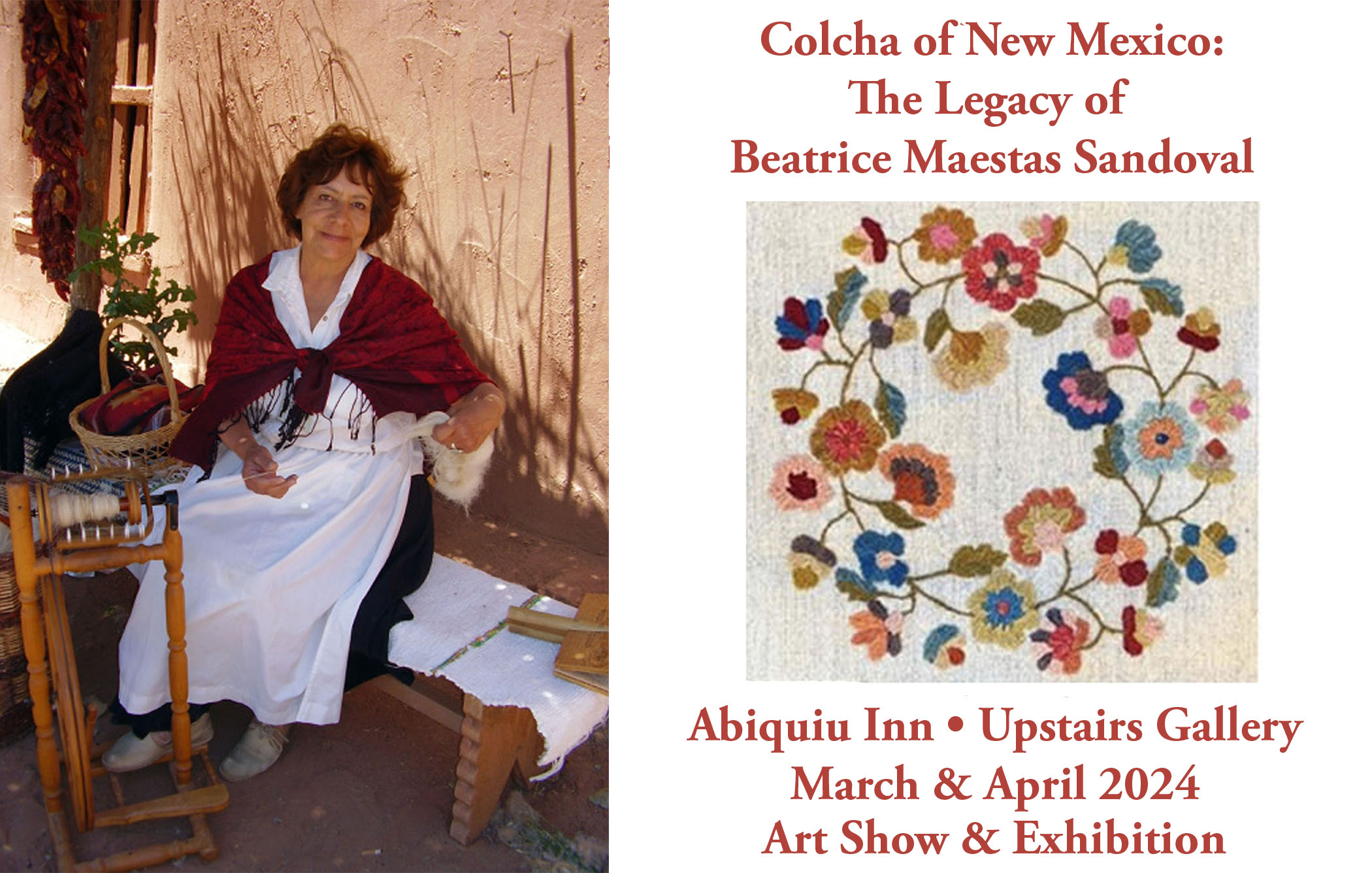 Abiquiu Inn Hosts ‘Colcha Of New Mexico: The Legacy Of Beatrice Maestas ...
