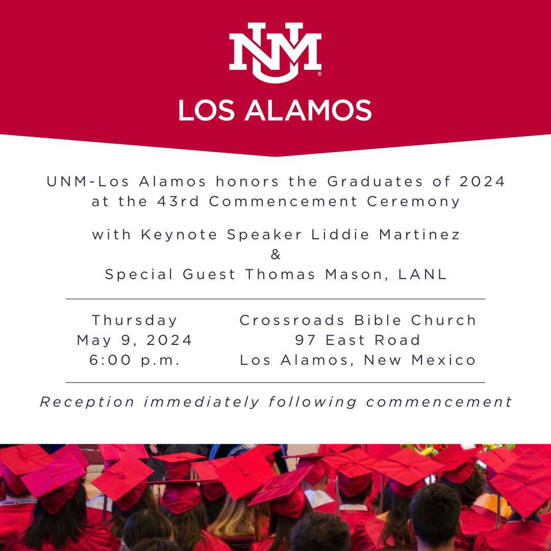 UNM-LA’s 43rd Commencement Ceremony May 9 Features Keynote Speaker ...