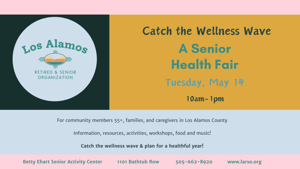 Catch The Wellness Wave: Senior Health Fair Set For May 14 At Betty ...