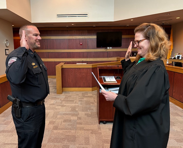 Three New LAPD Officers Sworn In, Chris Ross Promoted To Commander ...