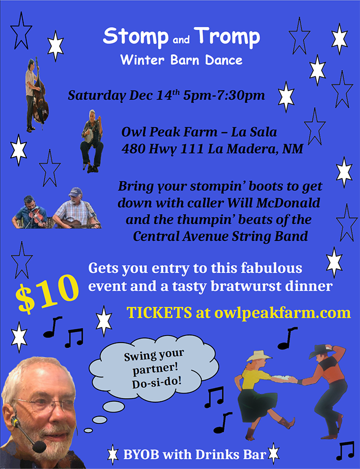 Stomp And Tromp Winter Barn Dance Set For Saturday, Dec. 14 In La ...