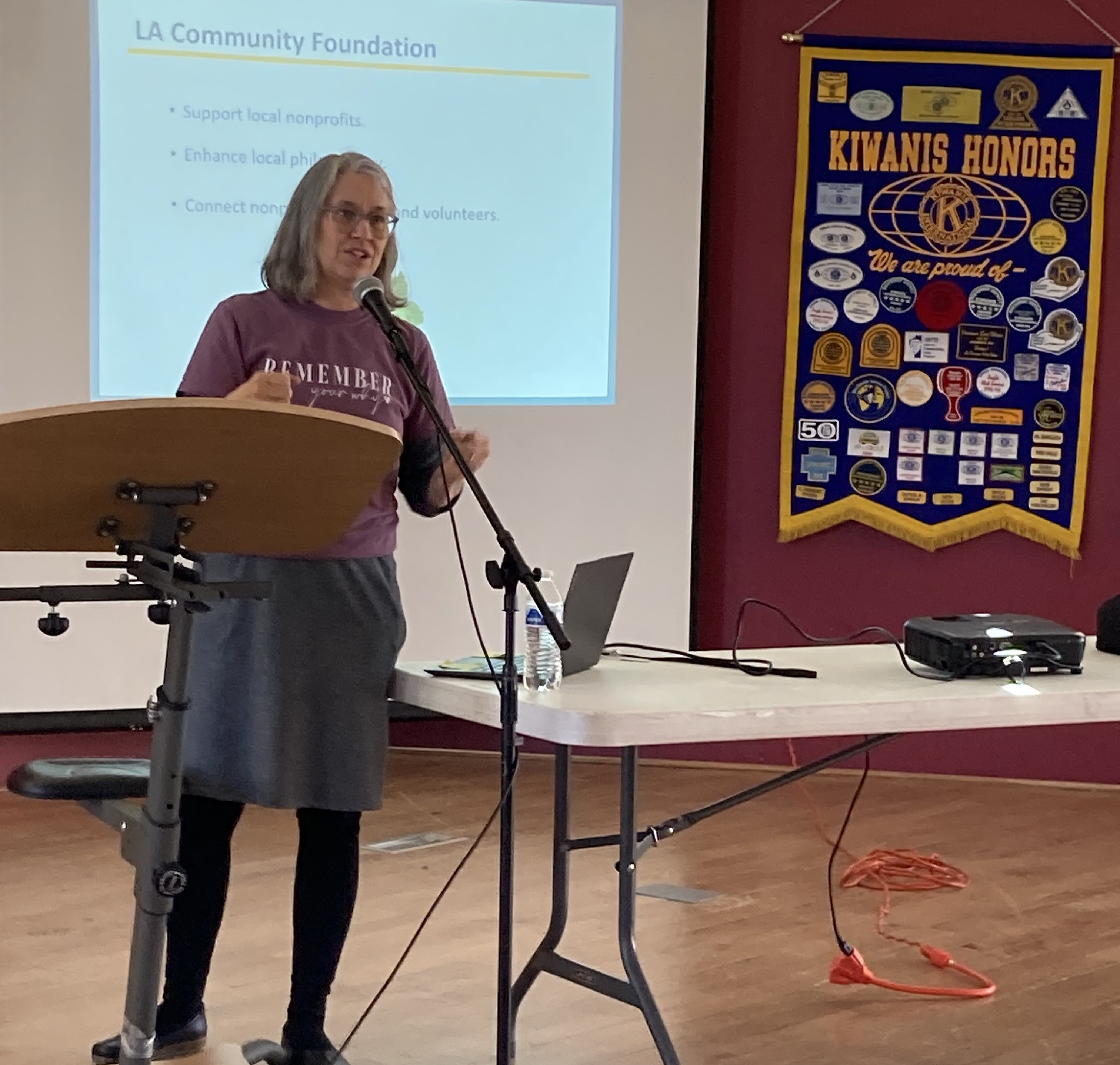 Kiwanis Club Hears From LACF Executive Director Elizabeth Martineau On Community Nonprofit ...