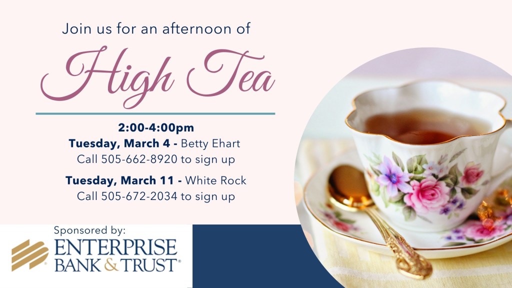 ‘A Taste of Togetherness’ High Tea Celebrates Older Adults With ...