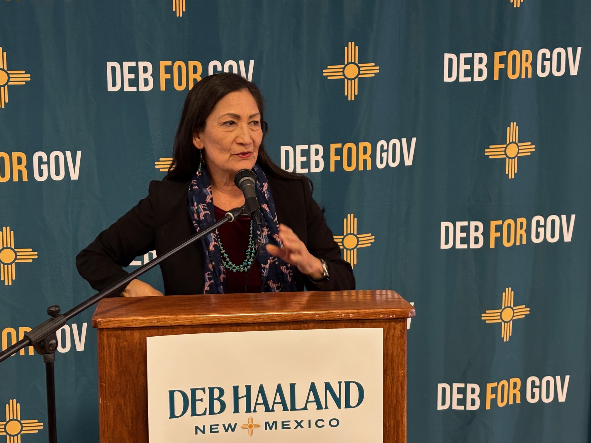 Gubernatorial Candidate Deb Haaland Pulls Large Audience At Sunday’s ...