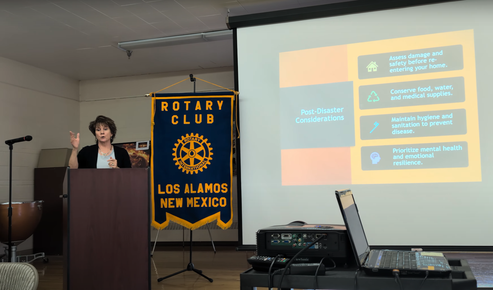 Beverley Simpson Speaks To Rotary Club On Emergency Preparedness – Los ...
