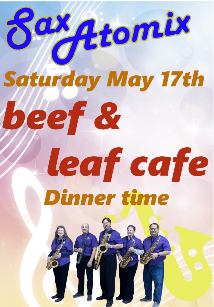 Sax Atomix To Play This Evening At Beef And Leaf Cafe – Los Alamos Reporter