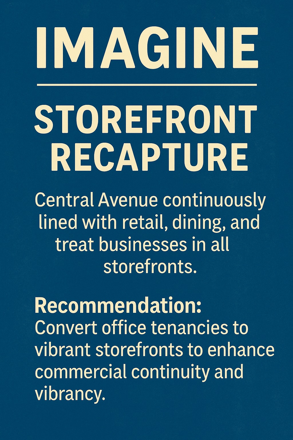 Local Business Coalition Unveils ‘Storefront Recapture Initiative’ Idea ...