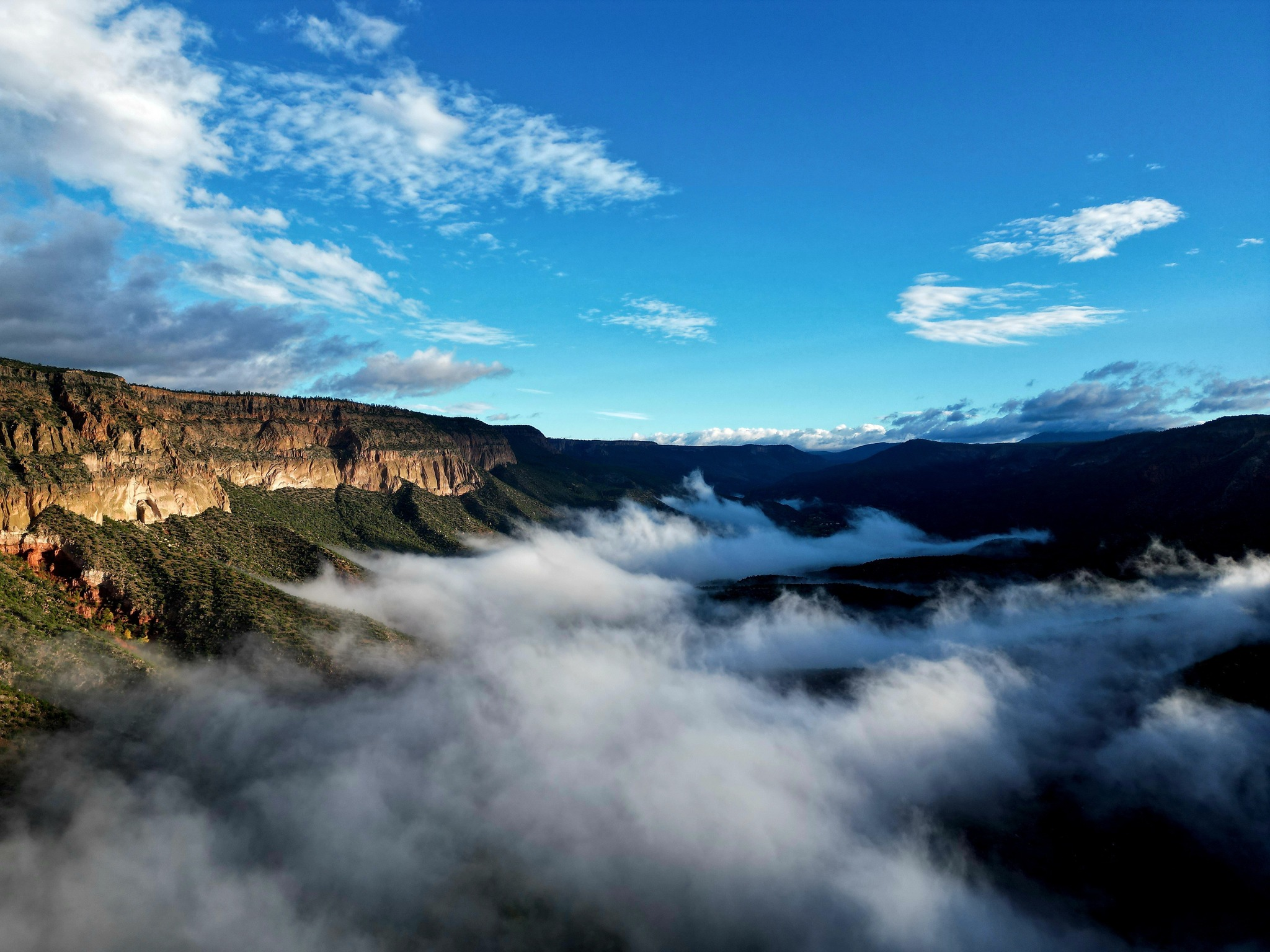 Morning Clouds Over Jemez Springs Captured By Mario Pratti With Drone ...