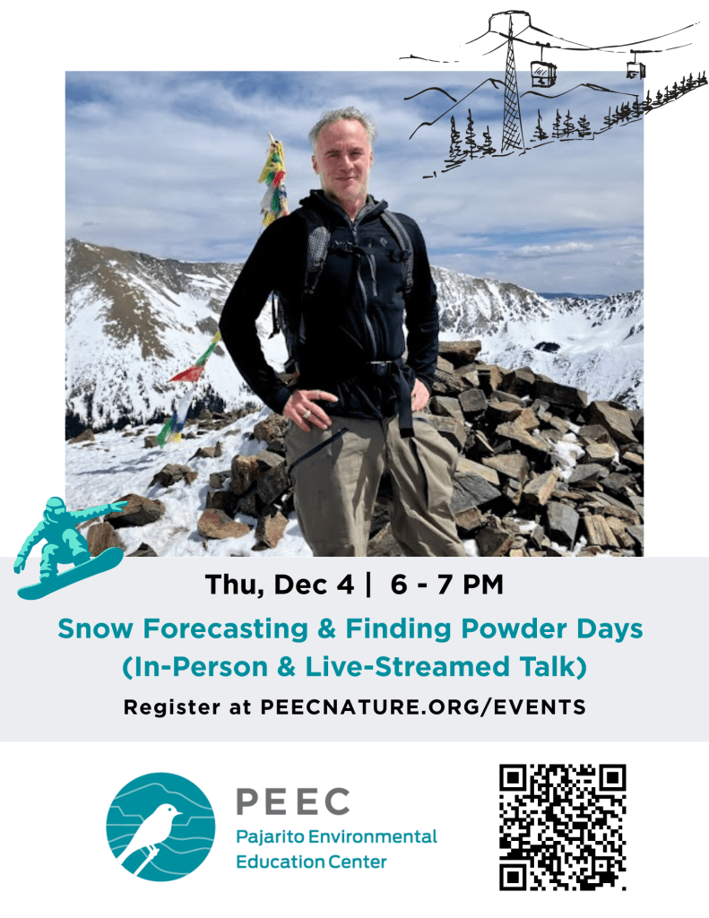 Join PEEC Dec. 4 For Presentation On Snow Forecasting With Julien Ross ...