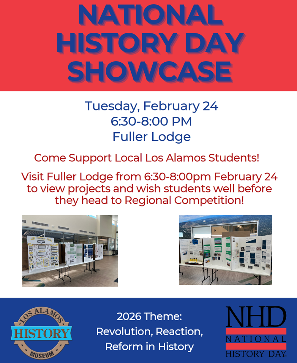 National History Day Showcase Featuring Local Students Projects Ton Be ...