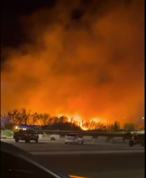 Fast-Moving Bosque Fire In Espanola Leads To Evacuation Of Residents ...
