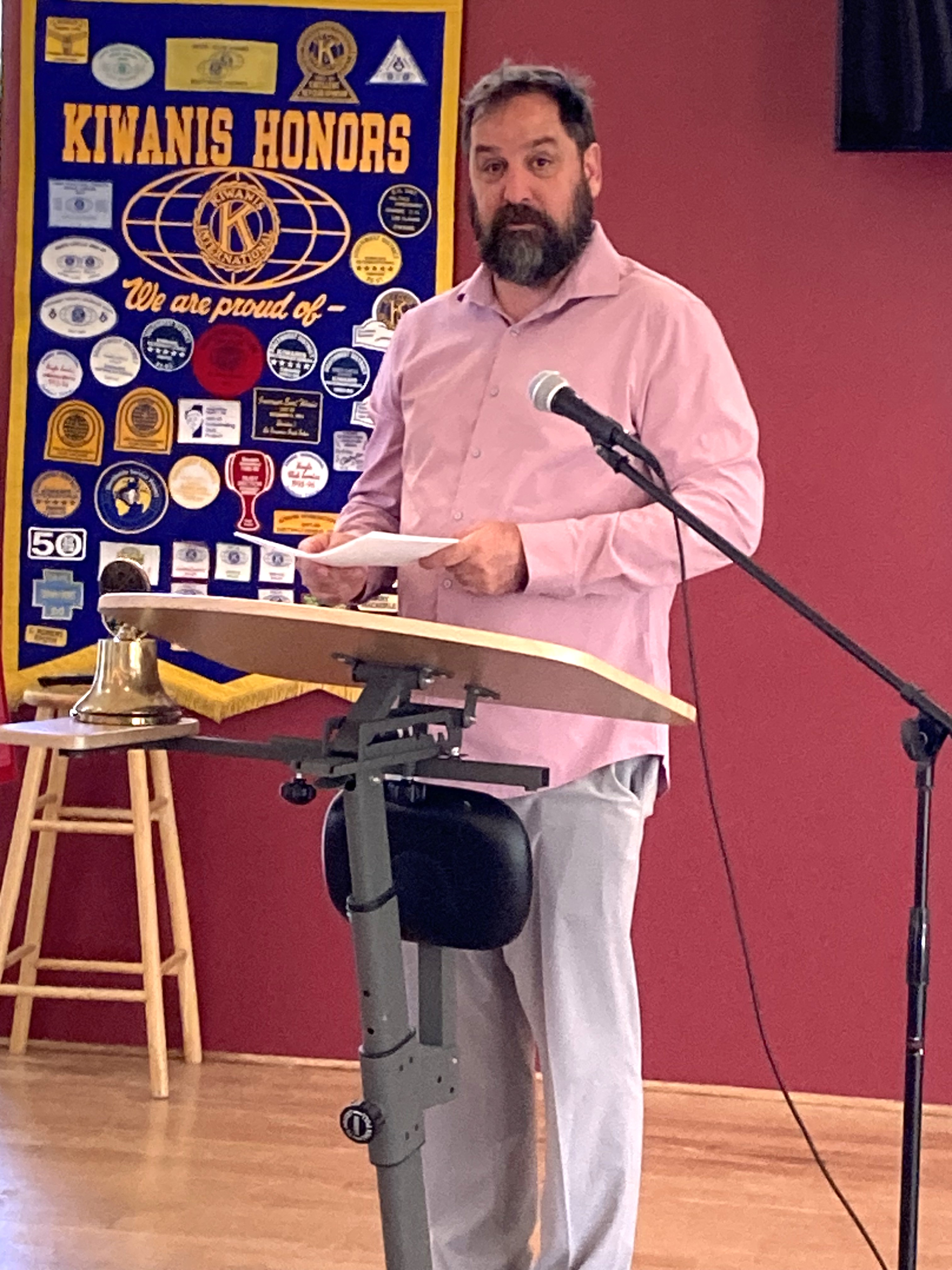 Los Alamos County Clerk Michael Redondo Speaks To Kiwanis Club Members ...