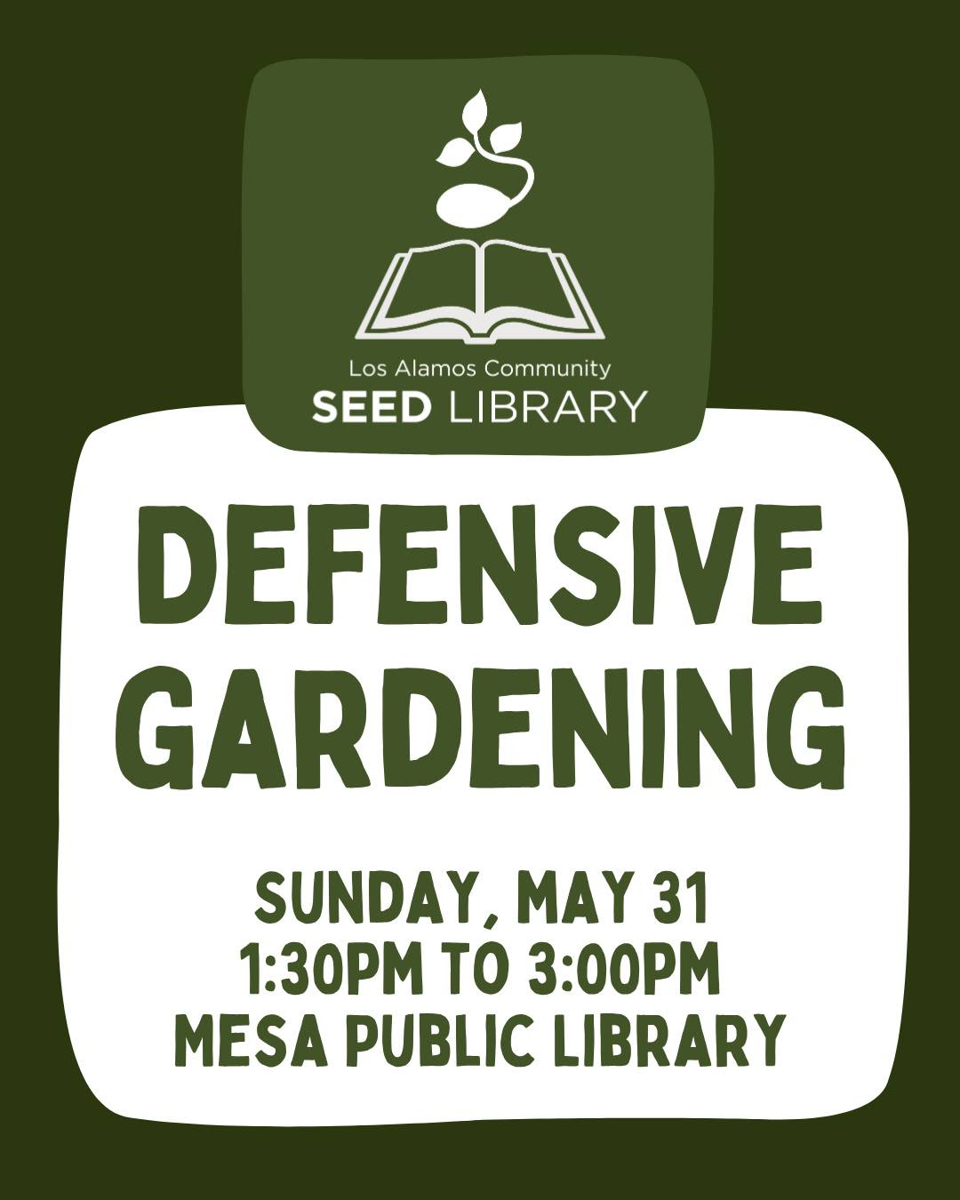 Seed Library’s Annual Expert Gardening Panel This Weekend Highlights ...